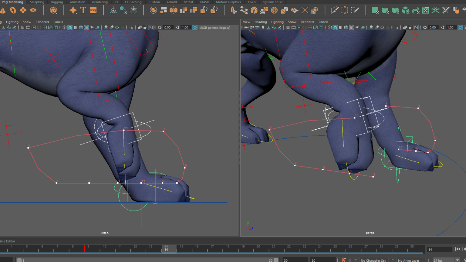 Week 8 – Walk and Run Animation Cycle – Advanced Experimental Animation Unit – Premise Project